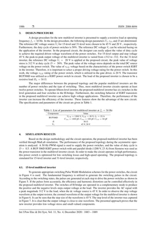 A high-performance multilevel inverter with reduced power electronic ...