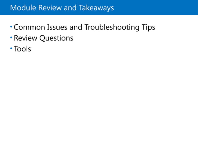 Windows Server 2016 MCSA Module1 - Introduction | PPTX