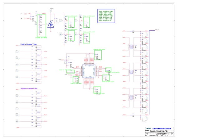 Diagrama de Tarjeta T-Con