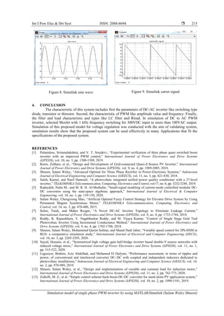 Simulation model of single phase PWM inverter by using MATLAB/Simulink ...