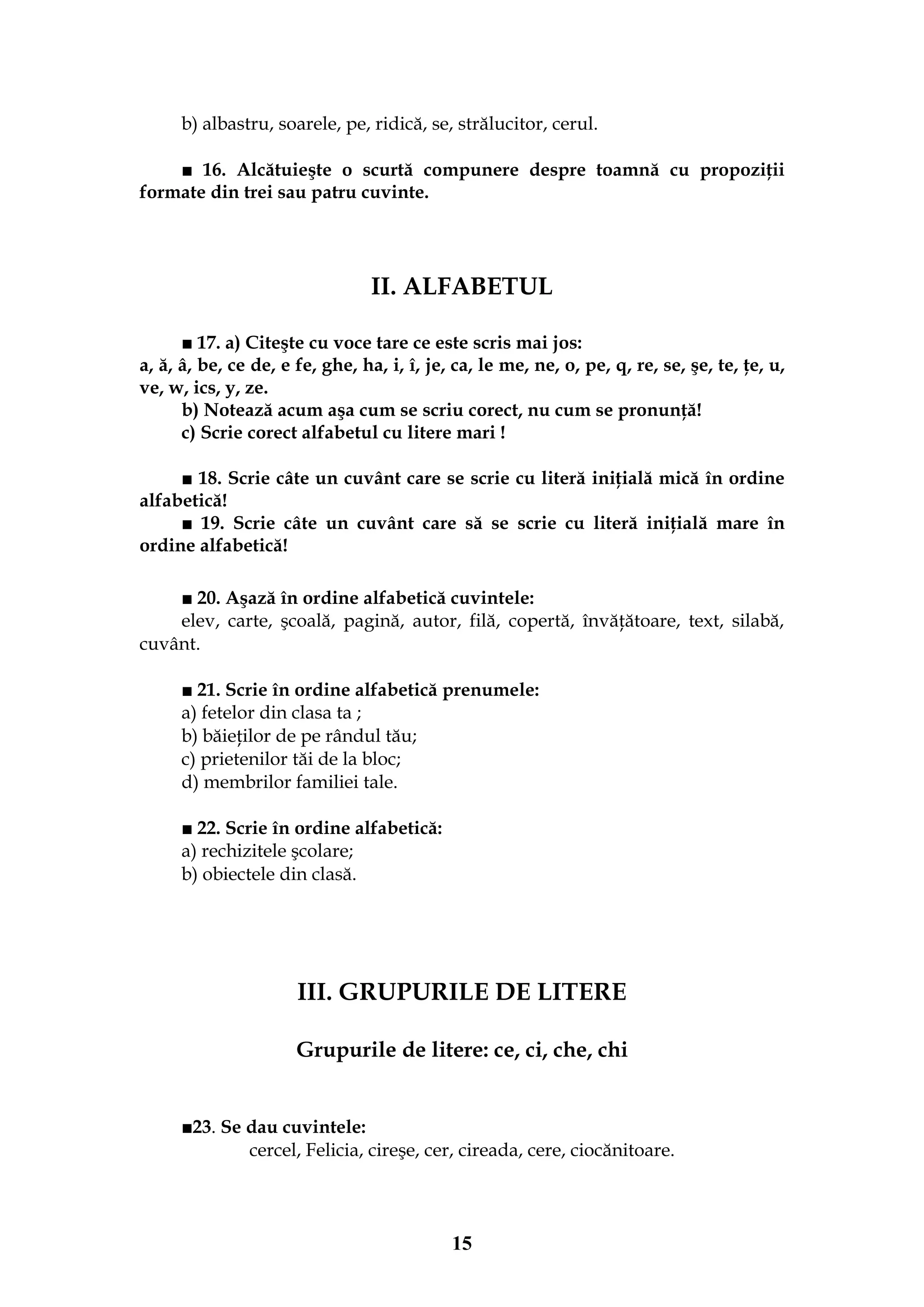 207518018 exercitii-gramaticale-clasele-ii-iv | PDF