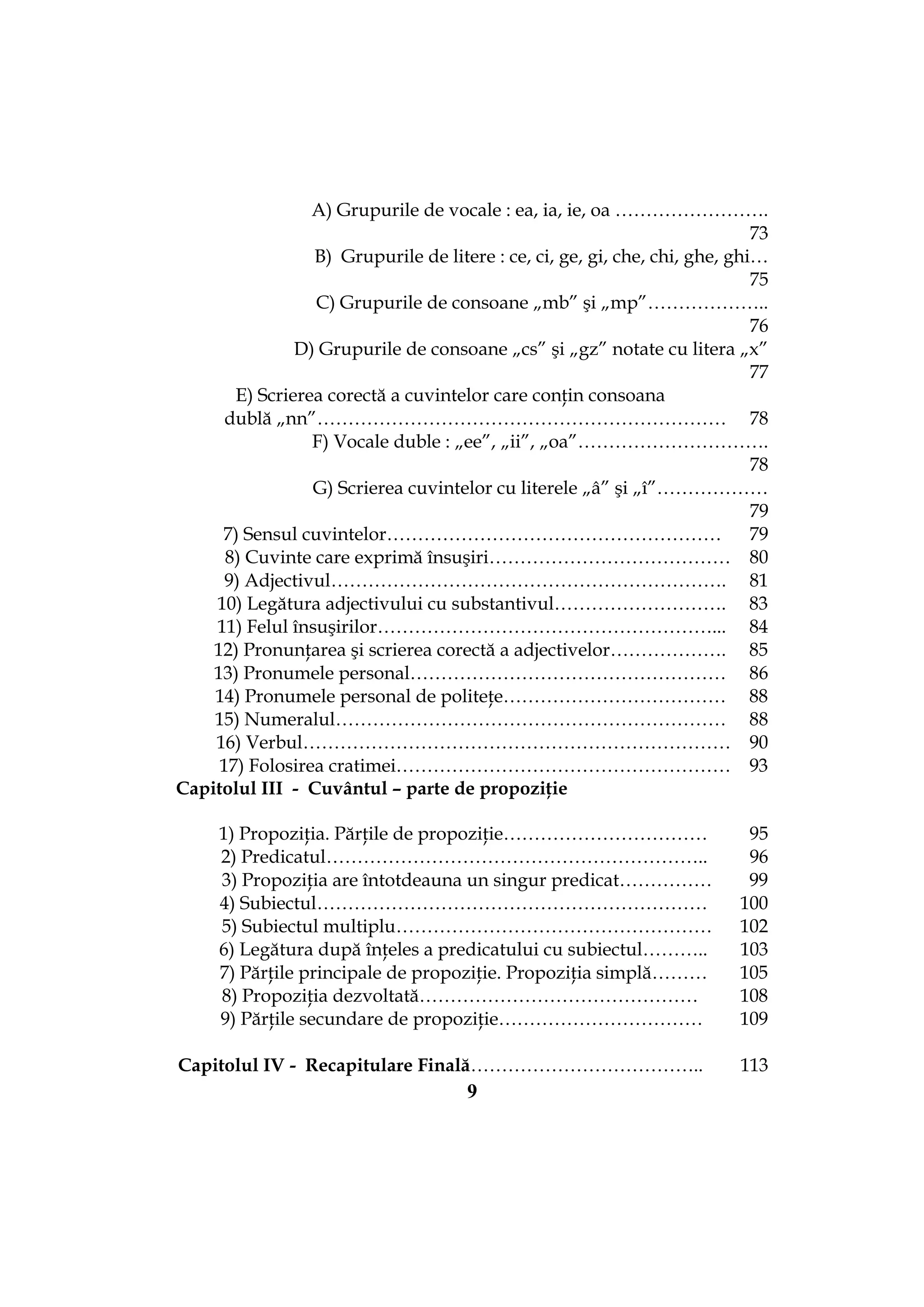 207518018 exercitii-gramaticale-clasele-ii-iv | PDF
