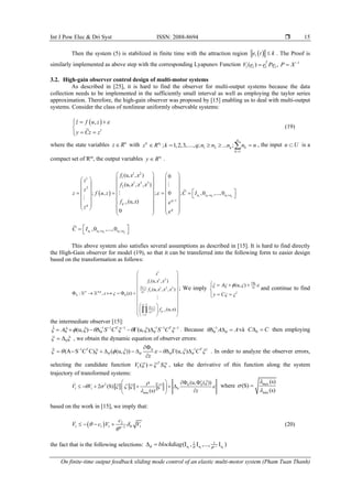 On finite-time output feedback sliding mode control of an elastic multi-motor system | PDF