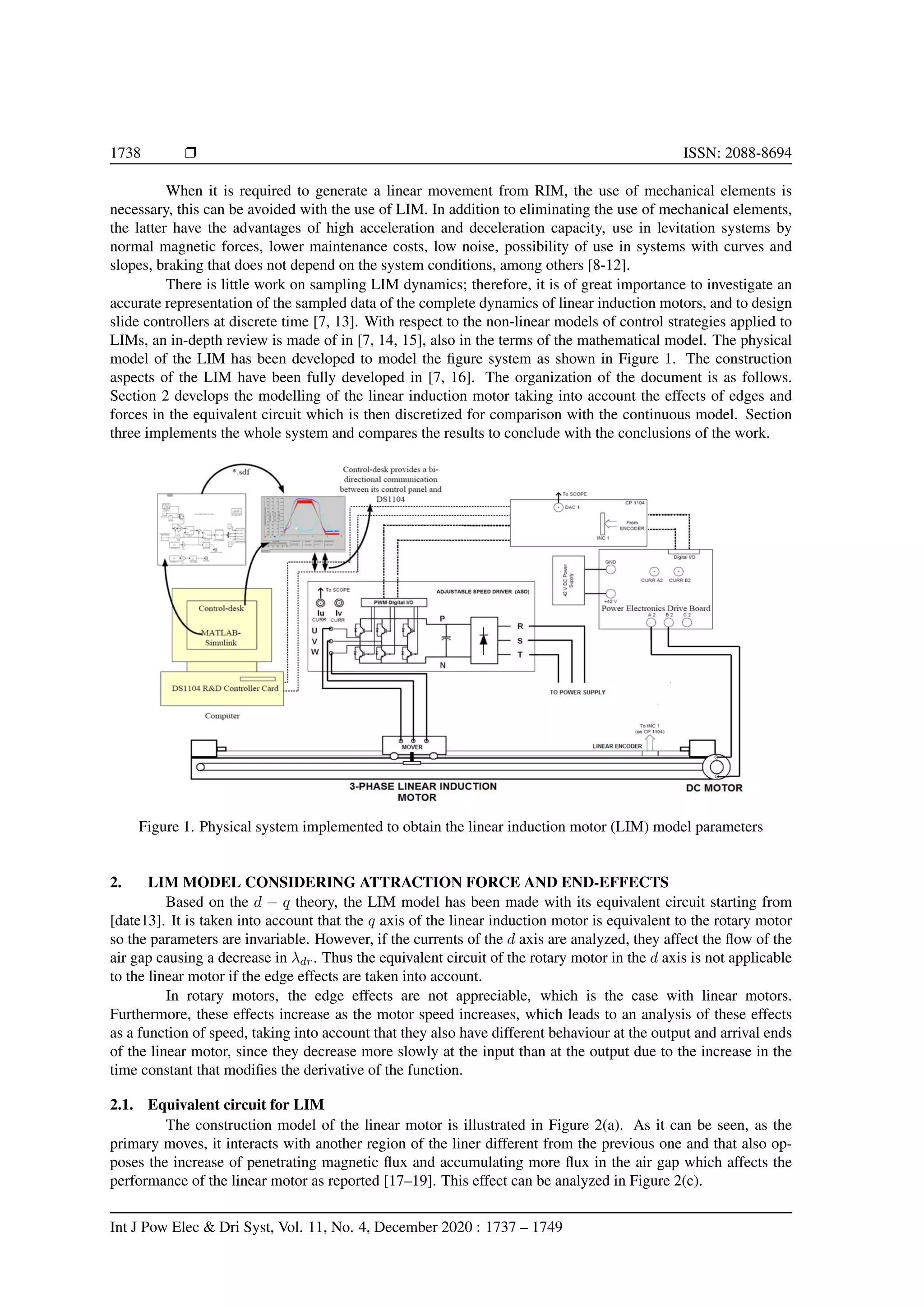 Discrete and continuous model of three-phase linear induction motors ...