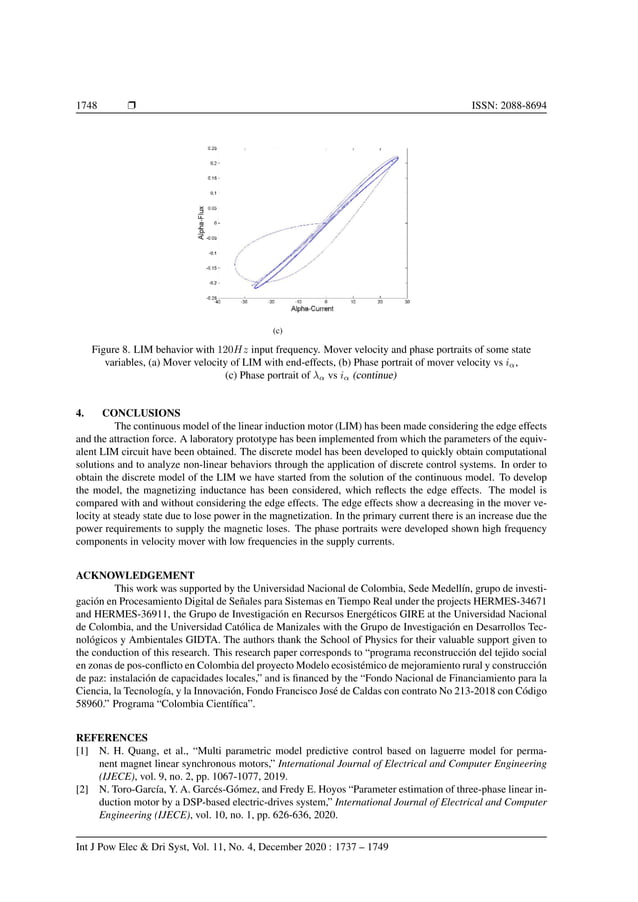 Discrete And Continuous Model Of Three Phase Linear Induction Motors