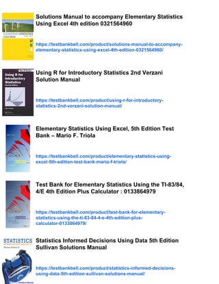 Discovering Statistics using IBM SPSS Statistics Field 4th Edition Test ...