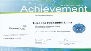 20764 – Administering a SQL Database Infrastructure - 2016 | PPT