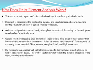 INTRODUCTION TO FINITE ELEMENT ANALYSIS | PPTX