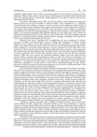 Problem-based learning methods: Is it effective for developing madrasa ...