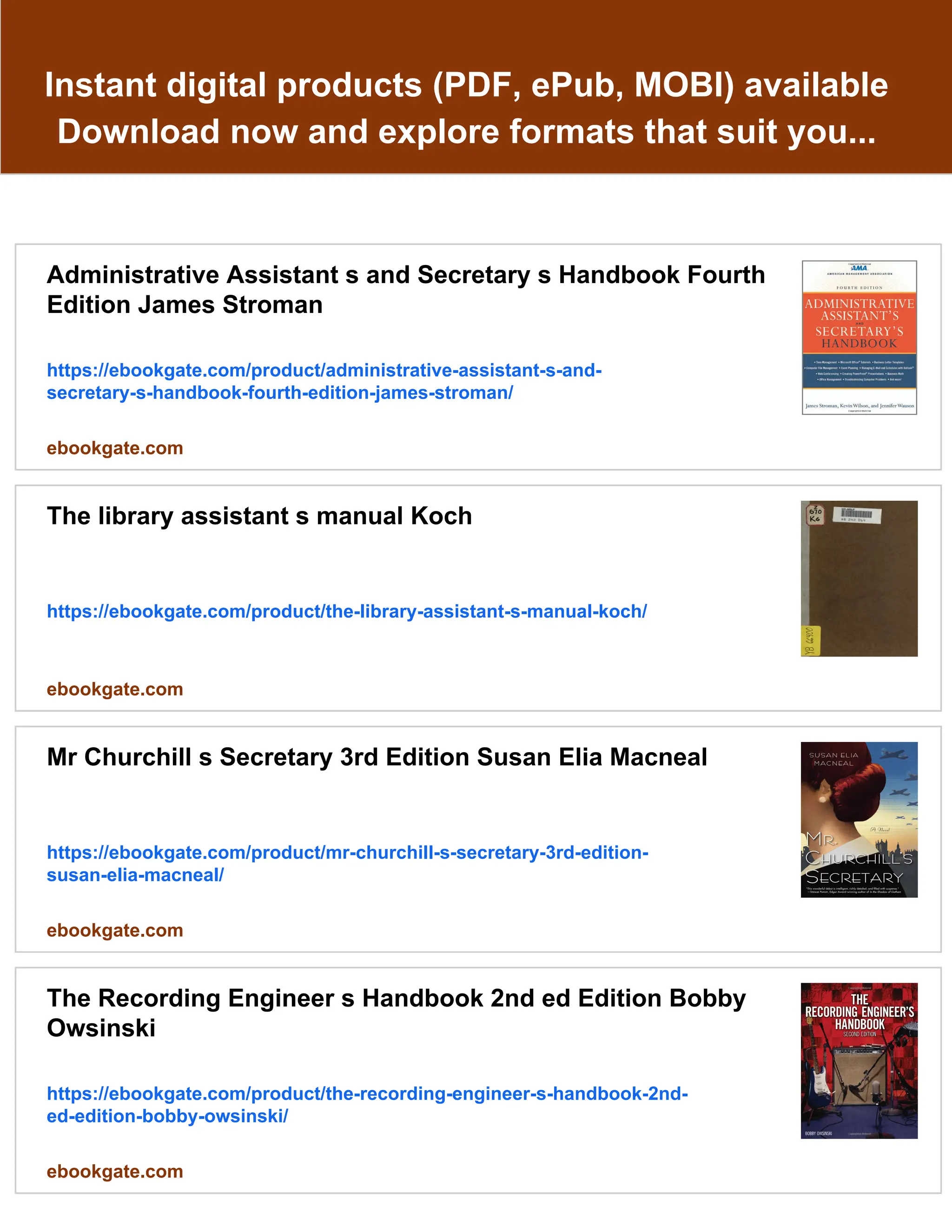 Administrative assistant s secretary s handbook 2nd ed Edition James ...