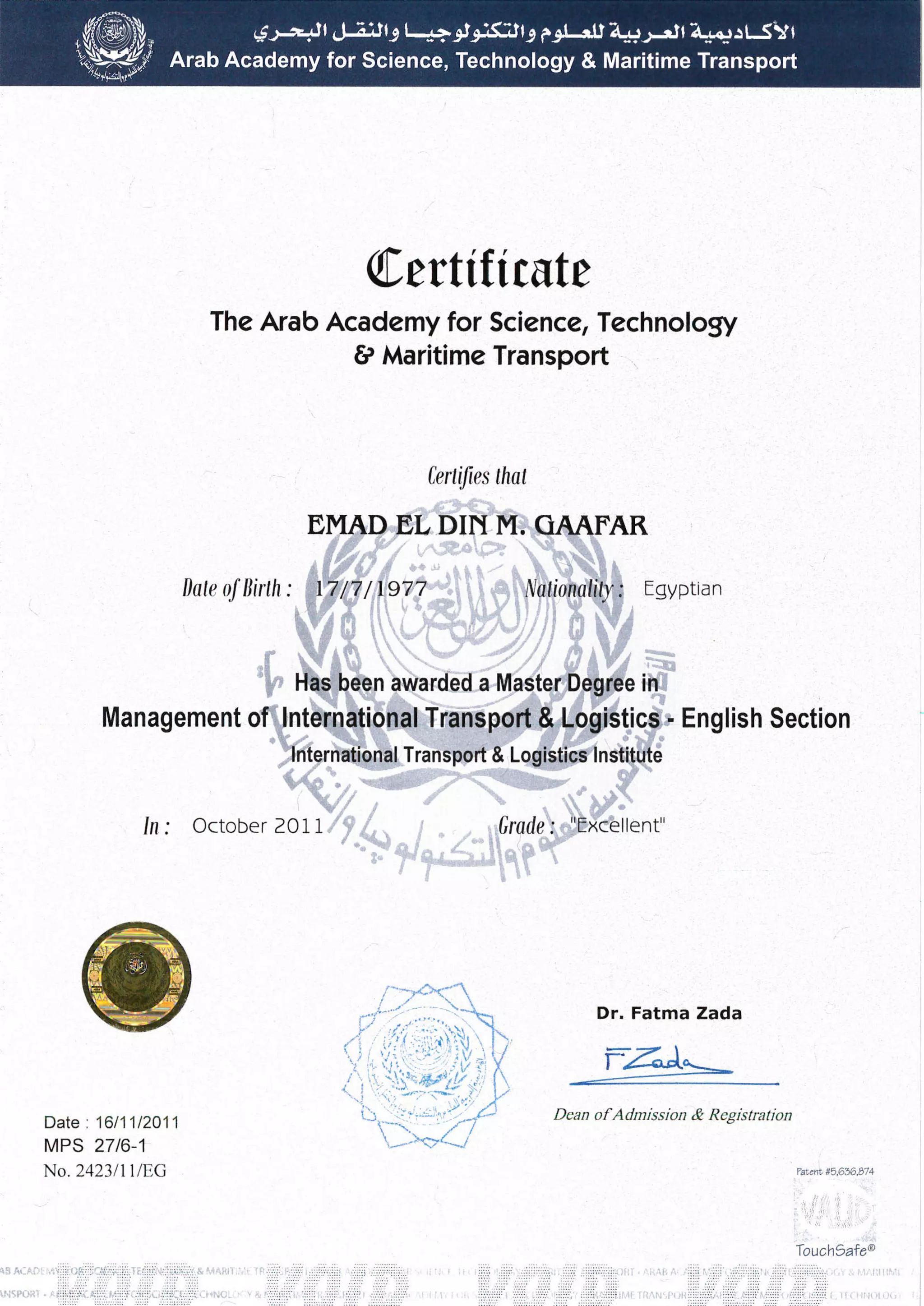 Master in Logistics & Supply Chain Management | PDF