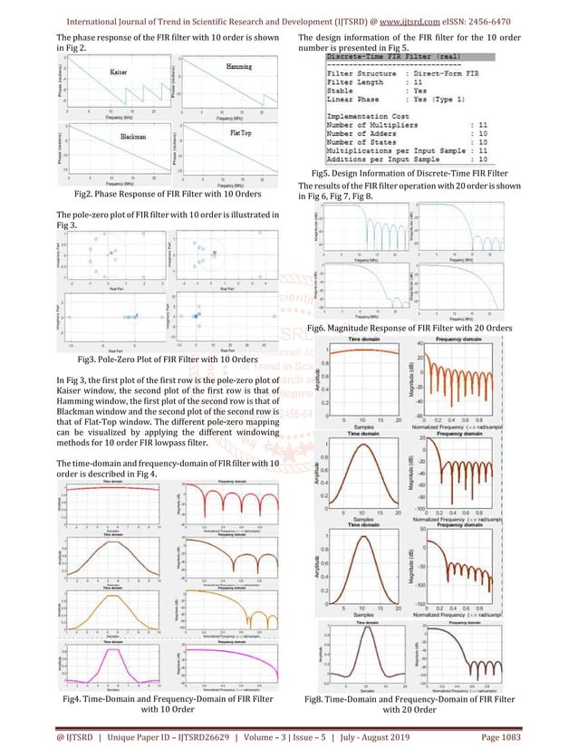 Performance Analysis of FIR Filter using FDATool | PDF