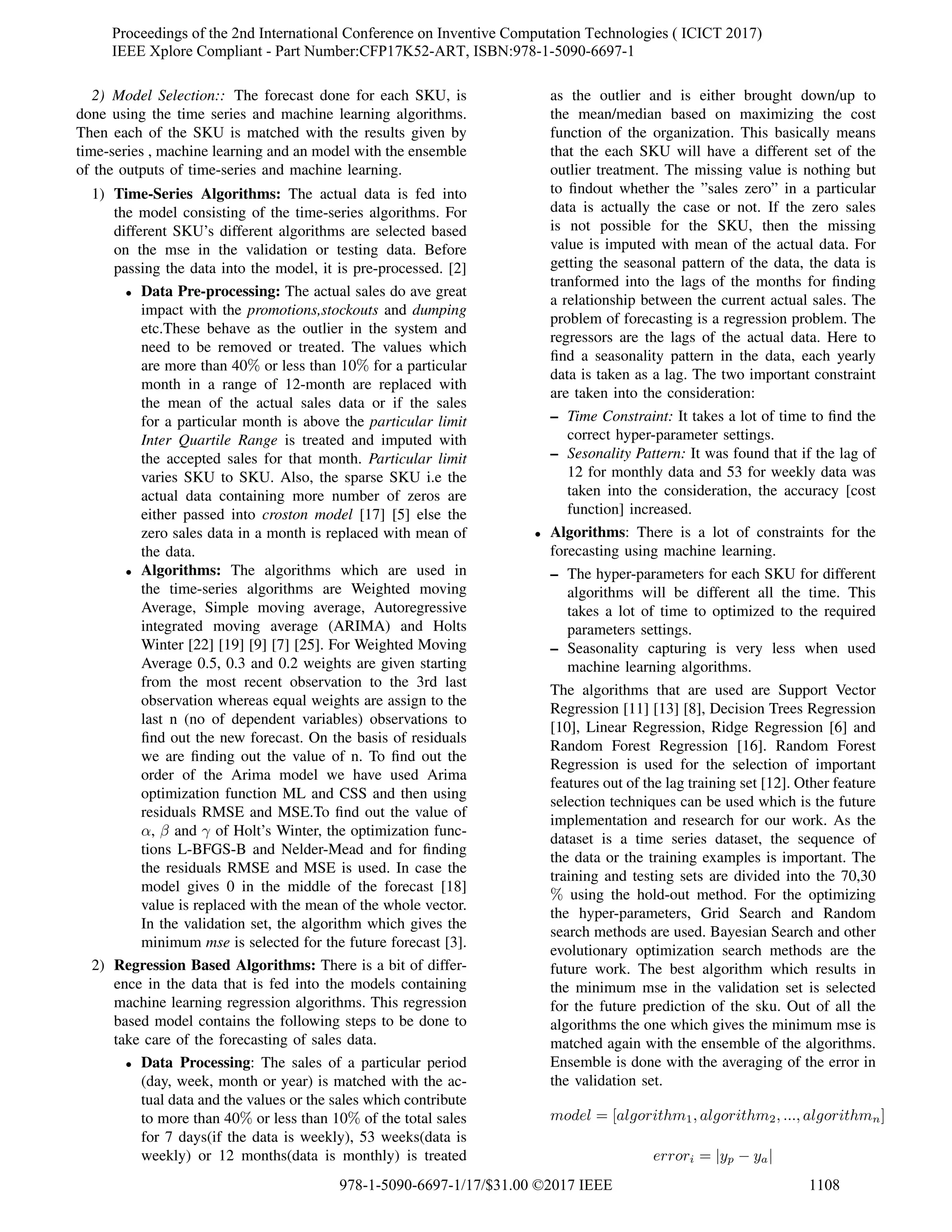 An Intelligent Approach to Demand Forecasting | PDF