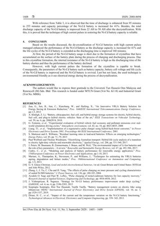 Decrystallization with high current pulses technique for capacity ...