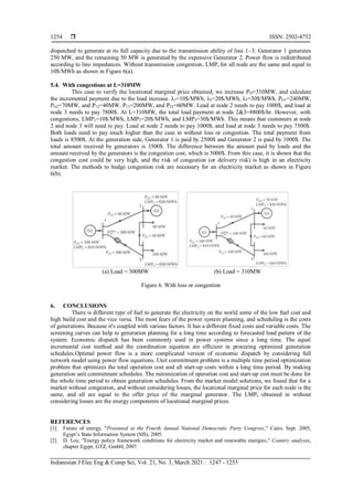 Implementation effects of economics and market operations based model for traditionally ...