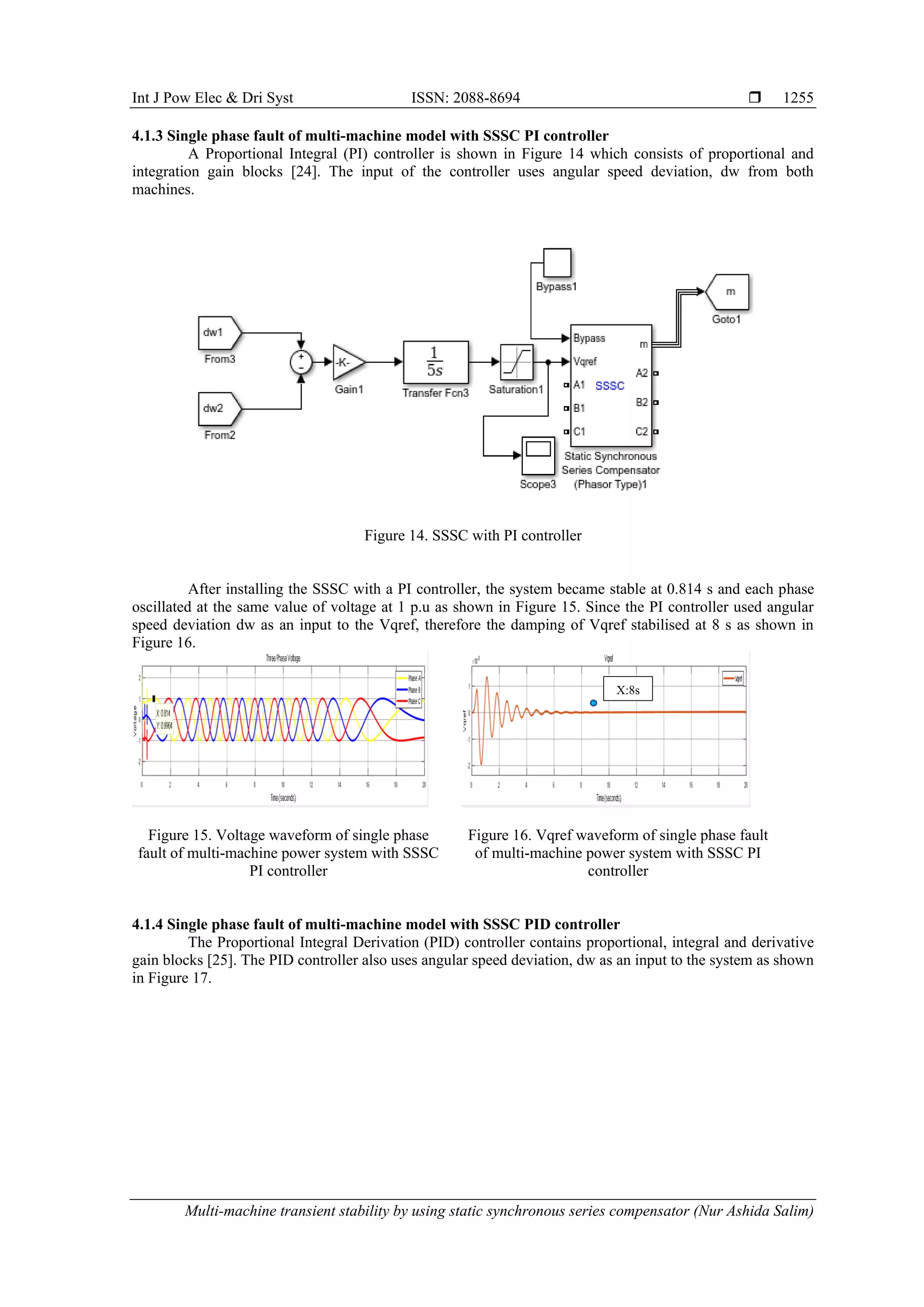 Multi-machine transient stability by using static synchronous series compensator | PDF