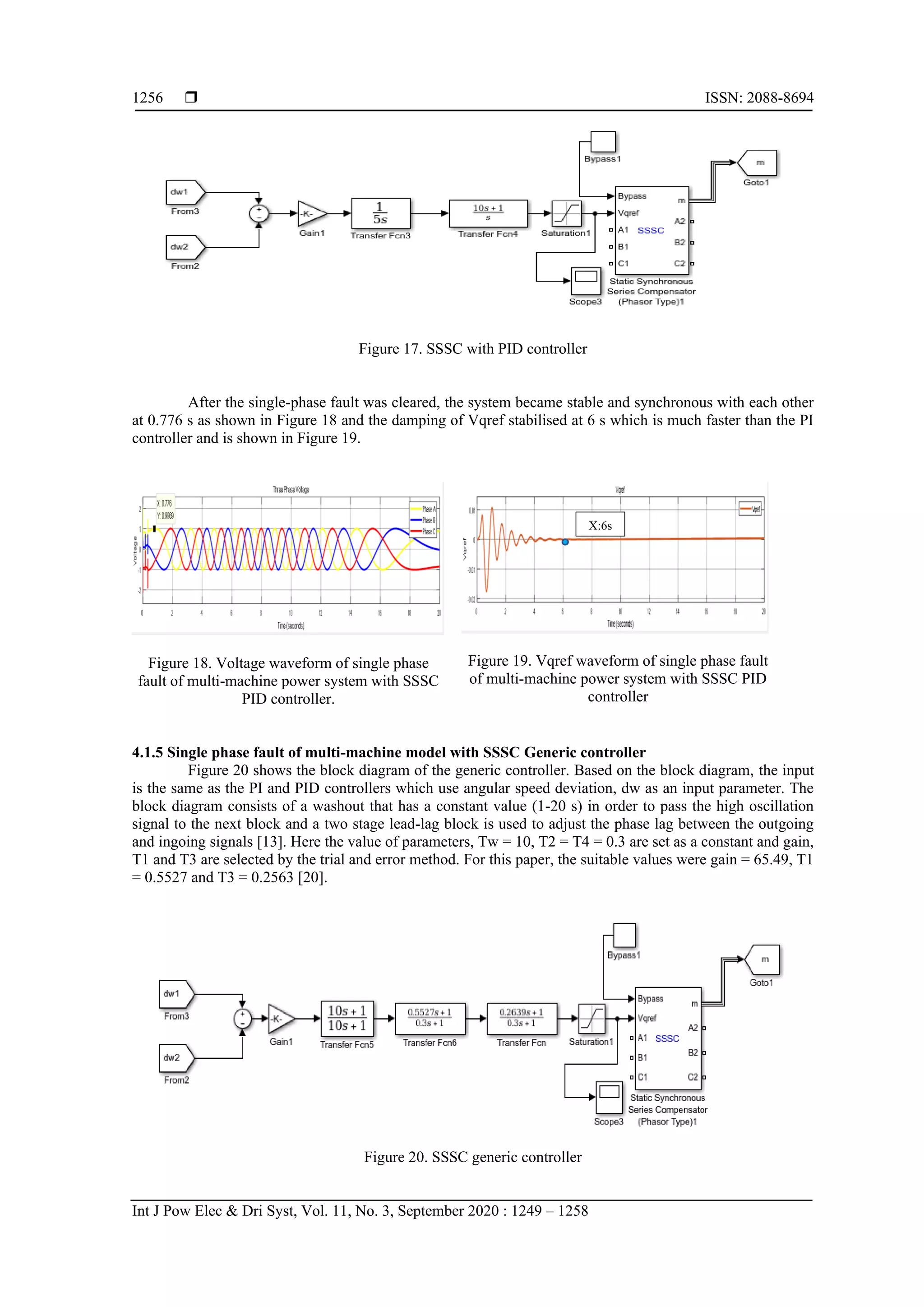 Multi-machine transient stability by using static synchronous series compensator | PDF