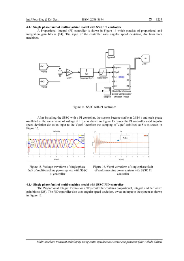 Multi-machine transient stability by using static synchronous series compensator | PDF