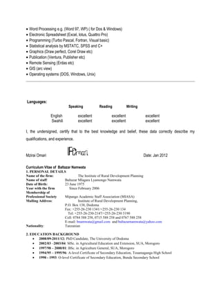 MZIRAI-IRDP-NICHEICT PROPOSAL | DOC