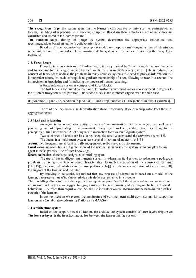 Development of Intelligent Multi-agents System for Collaborative e-learning Support | PDF ...