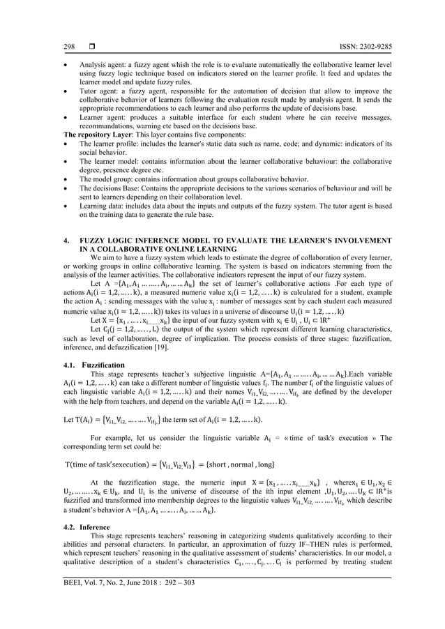 Development of Intelligent Multi-agents System for Collaborative e-learning Support | PDF