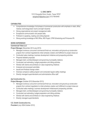 ces-resume | PDF