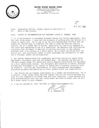 Letter of Recommendation | PDF