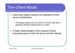 2 08 client-server architecture | PDF
