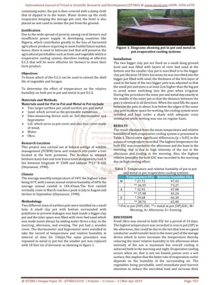 Comparative Evaluation of Pot in Pot and Metal in Pot Evaporative ...