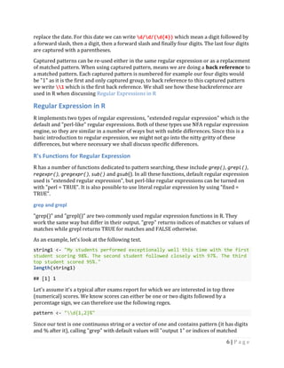 Introduction_to_Regular_Expressions_in_R | PDF | Programming Languages | Computing