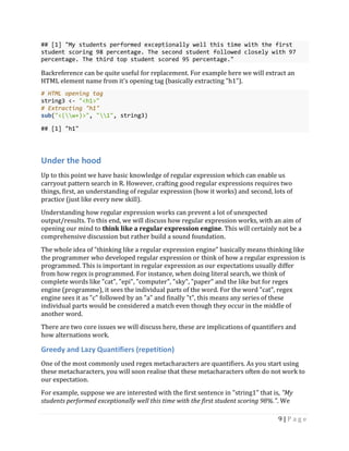 Introduction_to_Regular_Expressions_in_R | PDF | Programming Languages | Computing