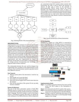 IoT Based Home Automation System over Cloud | PDF