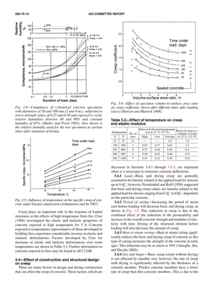 Norma ACI 209 publicada version 2005 español | PDF
