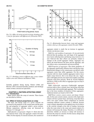Norma ACI 209 publicada version 2005 español | PDF
