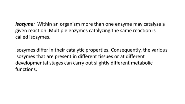 Different types of enzymes and its role and impact | PPT | Free Download