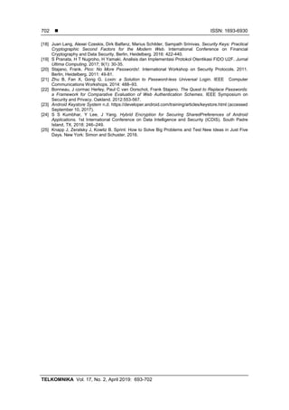 2FYSH: two-factor authentication you should have for password replacement | PDF | Internet ...