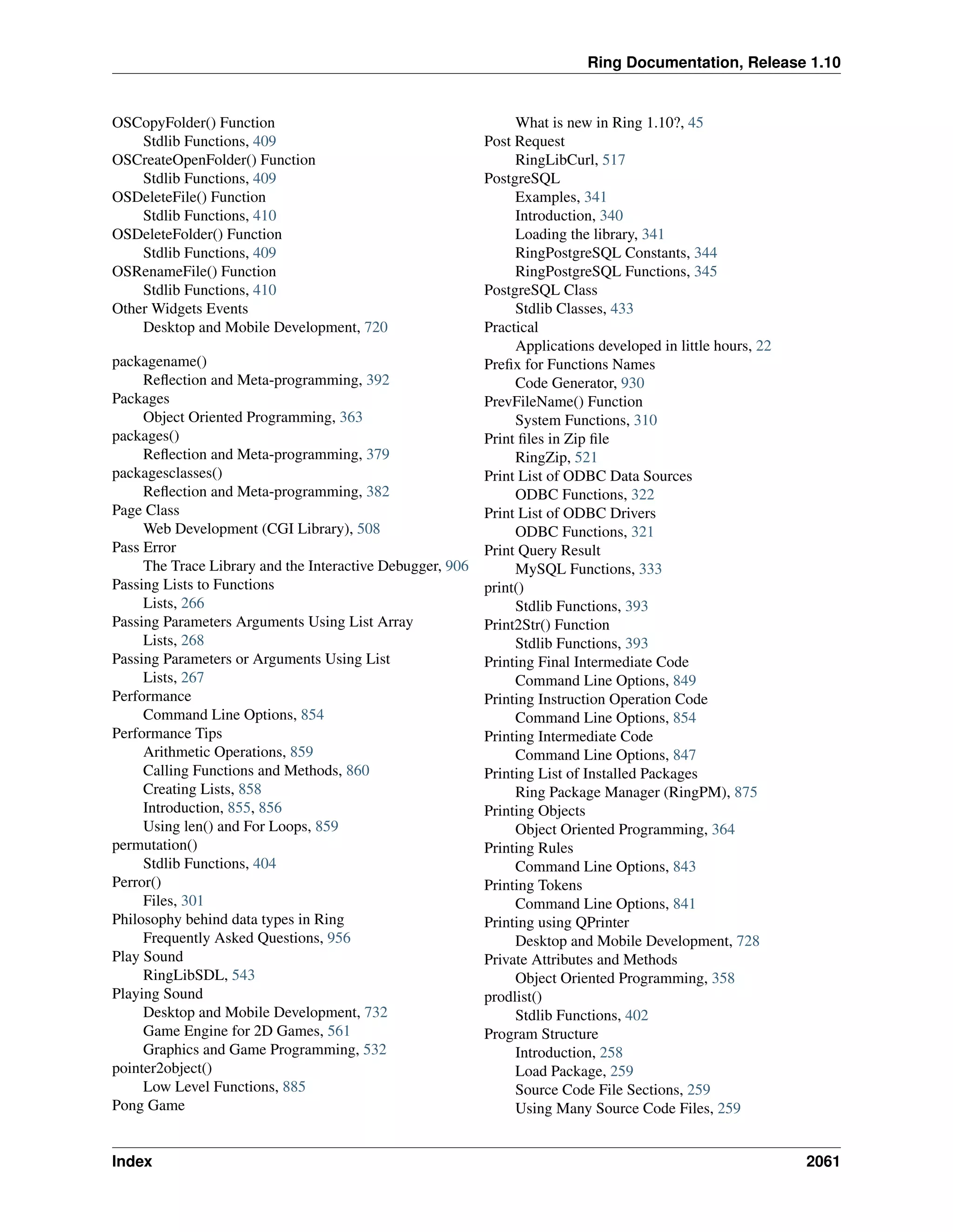 The Ring programming language version 1.10 book - Part 210 of 212 | PDF