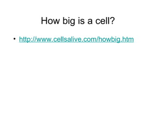 Cell as basic unit of life jenis jenis sel | PPT
