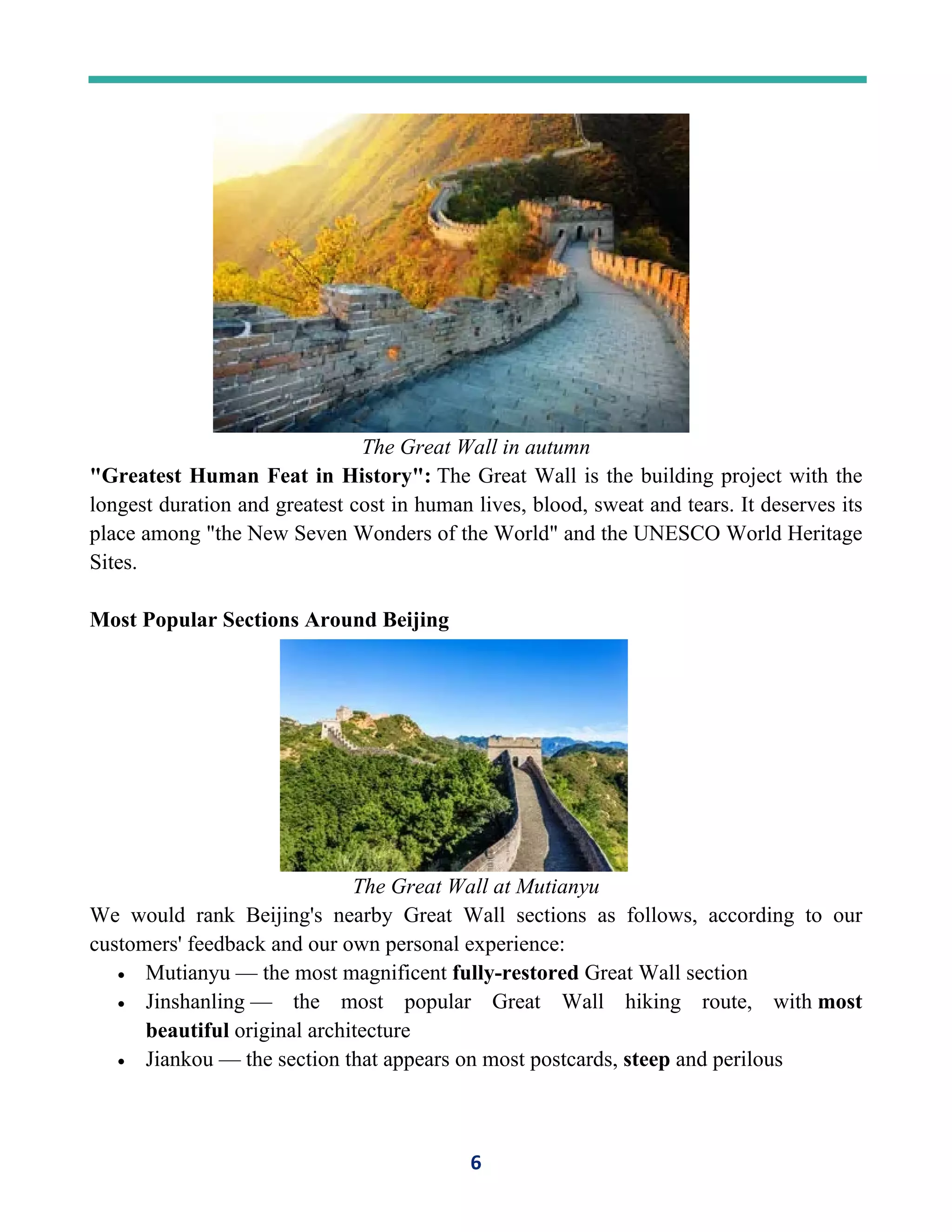 the great wall of china | PDF