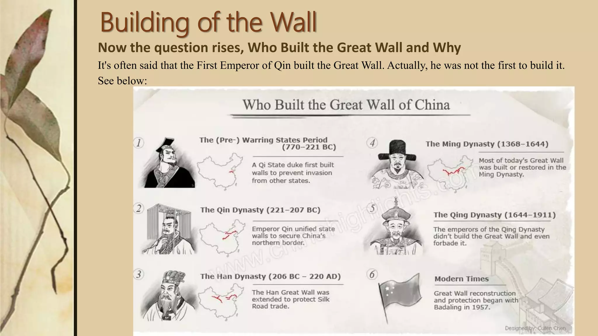 the great wall of china | PPTX