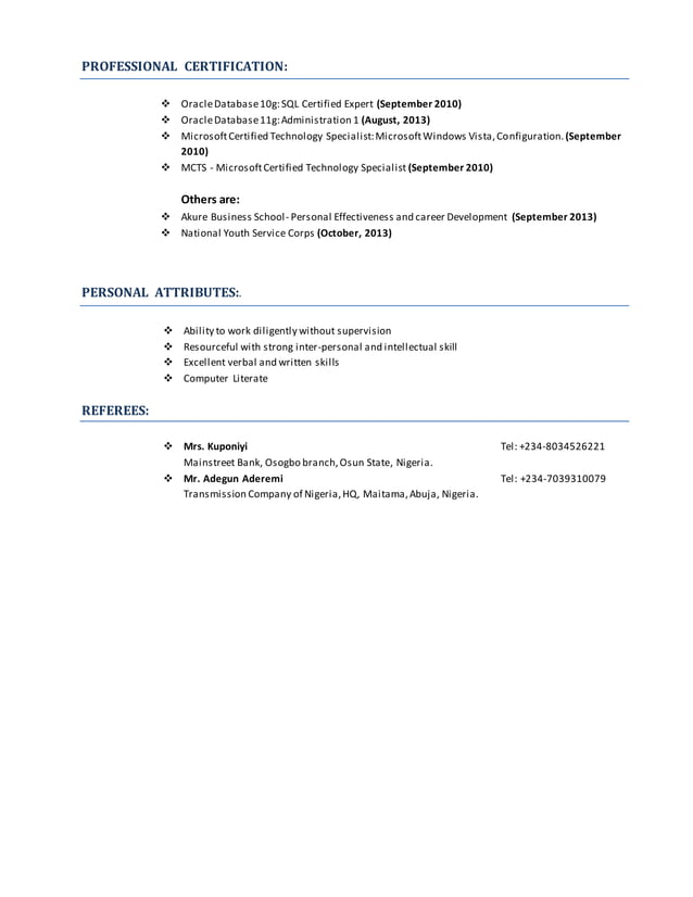 Dapo Cv | PDF
