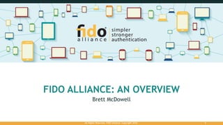 Introduction to FIDO Alliance | PPT | Free Download