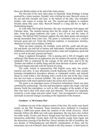 Old English Literature | PDF