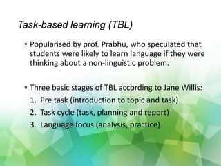 Teaching Methods for ESL.ppt | Education