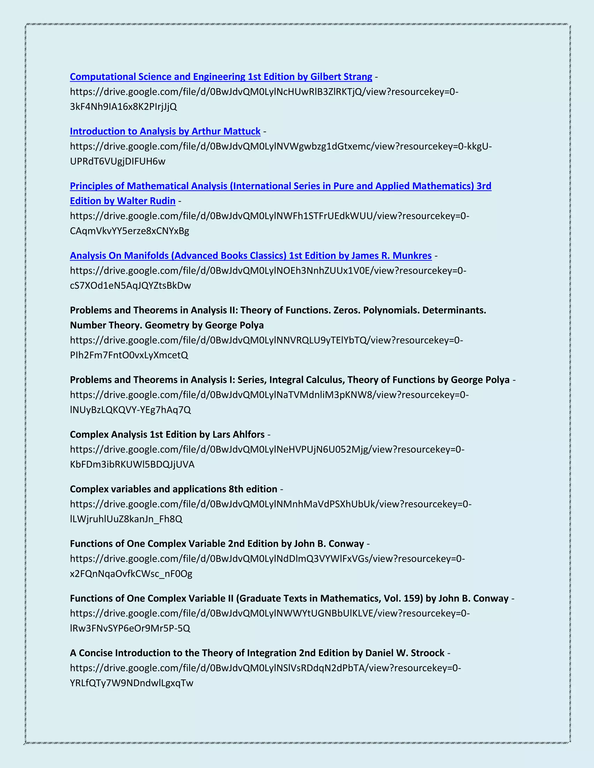 209 Free Classical Mathematics Textbooks - All The Math Books You'll ...