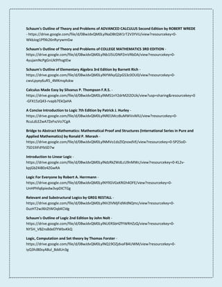 209 Free Classical Mathematics Textbooks - All The Math Books You'll ...