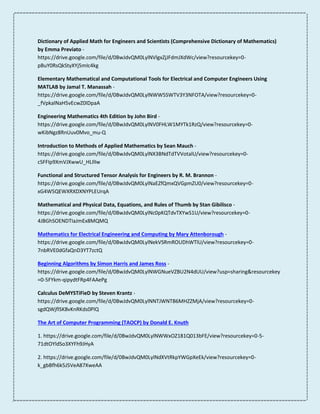 209 Free Classical Mathematics Textbooks - All The Math Books You'll ...