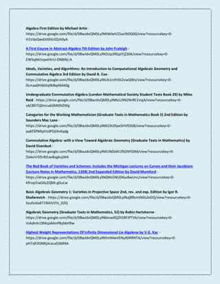 209 Free Classical Mathematics Textbooks - All The Math Books You'll ...