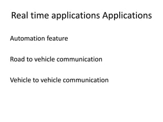 Embedded systems in automobiles | PPTX