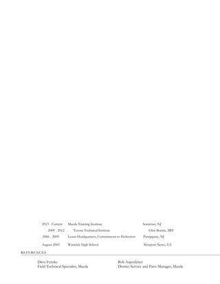 Matthew_Alphonse Resume 2016 | DOC